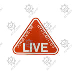 Fordson Live Drive PTO Orange Decal – AgriComp